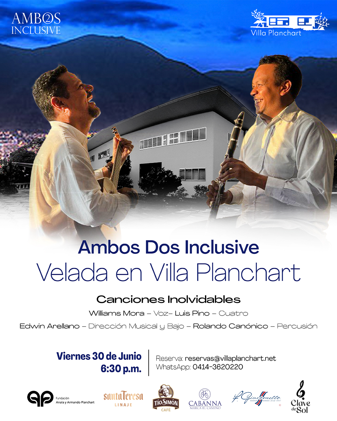 Ambos Dos Inclusive en Caracas, Una Velada Inolvidable con Luis Pino y ...